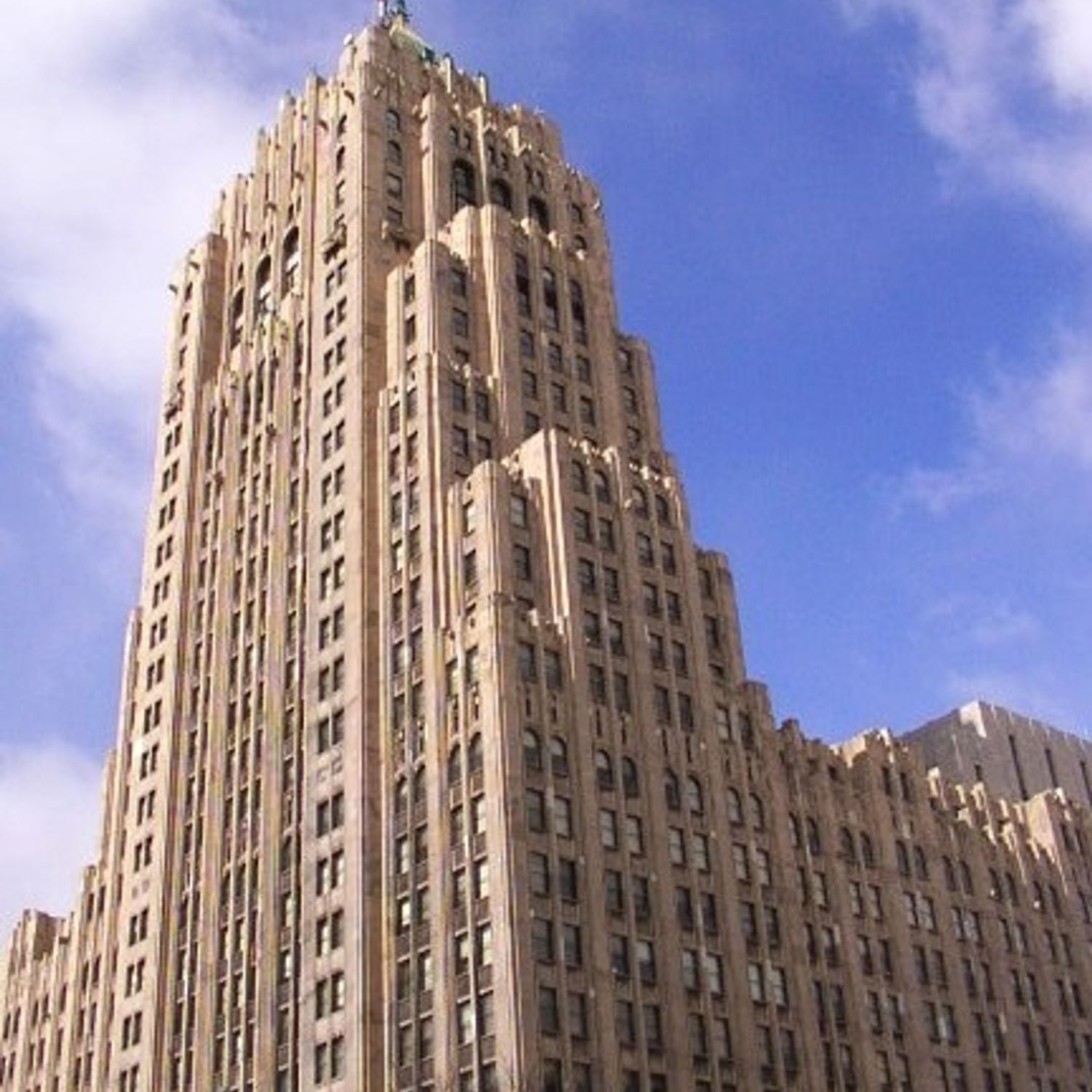 Fisher Building - Rascacielos Art Deco en New Center, Estados Unidos