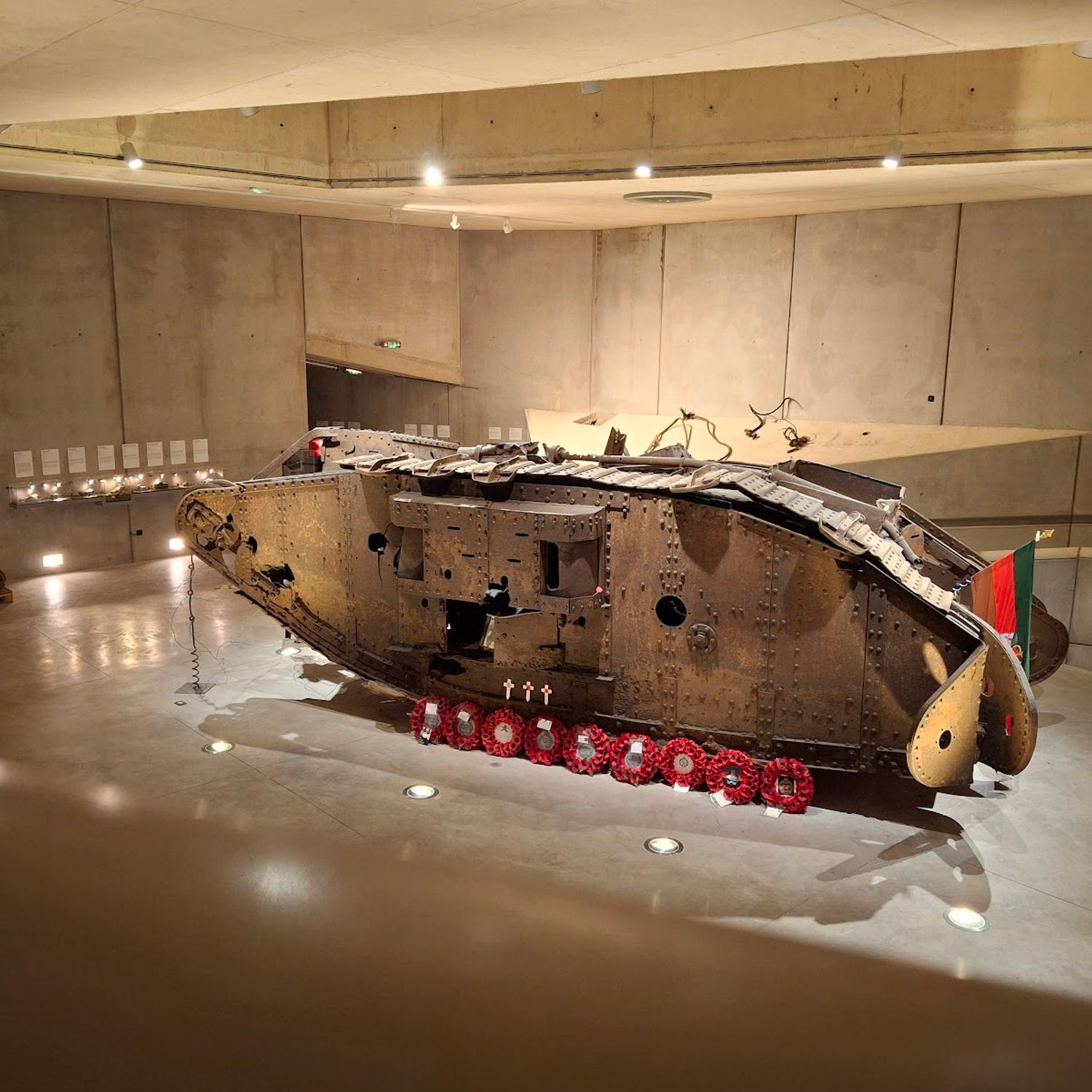 Cambrai Tank 1917 - Muzeum wojskowe w Flesquières, Francja