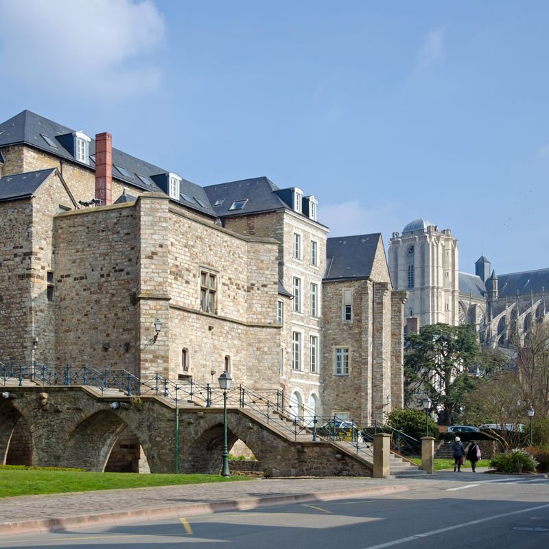 Palais des comtes du Maine - Palais médiéval dans la Cité Plantagenêt ...