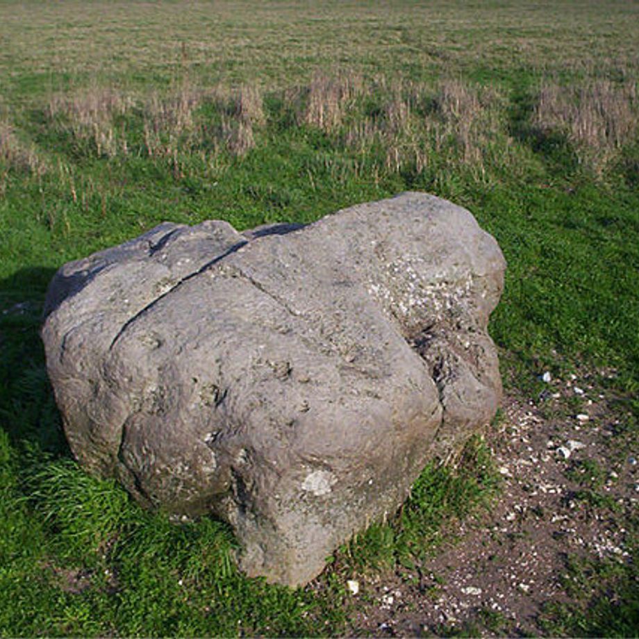 Q and R Holes - Archaeological excavation site at Stonehenge, England