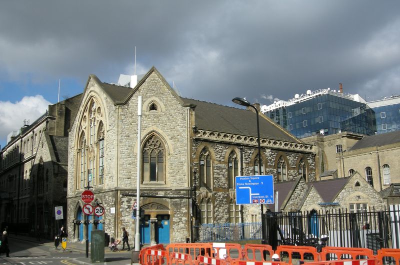 Whitefield's Tabernacle, Moorfields - Methodist church building in ...