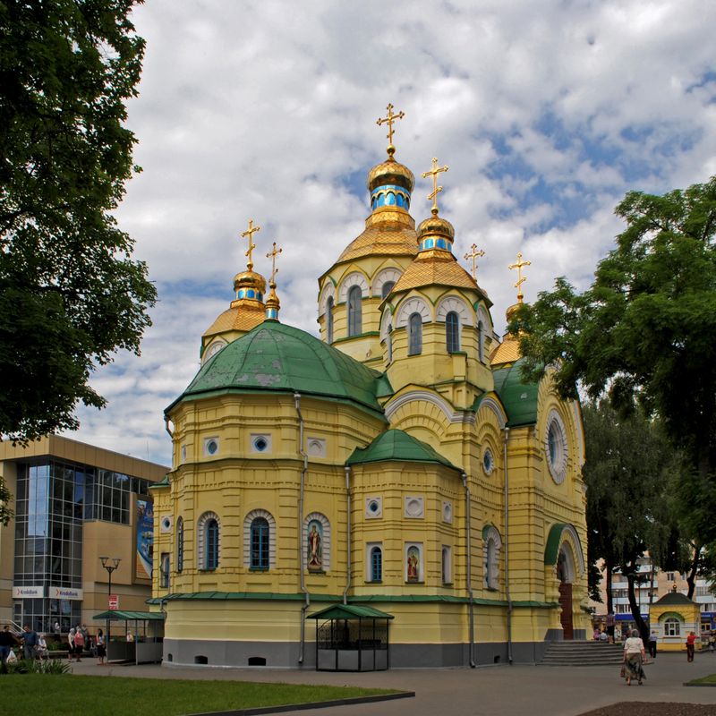 Cathédrale orthodoxe de Rivne: Cathédrale orthodoxe orientale à Rivne ...