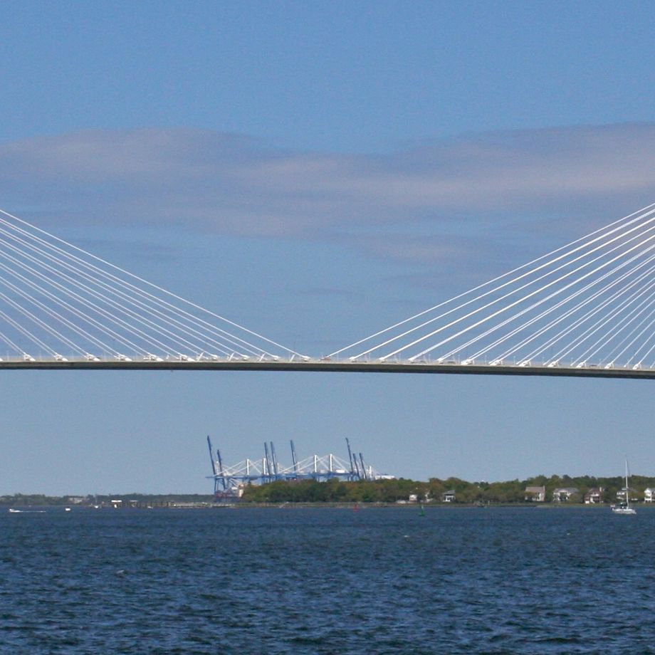 Don N. Holt Bridge - Road truss bridge in Charleston, United States