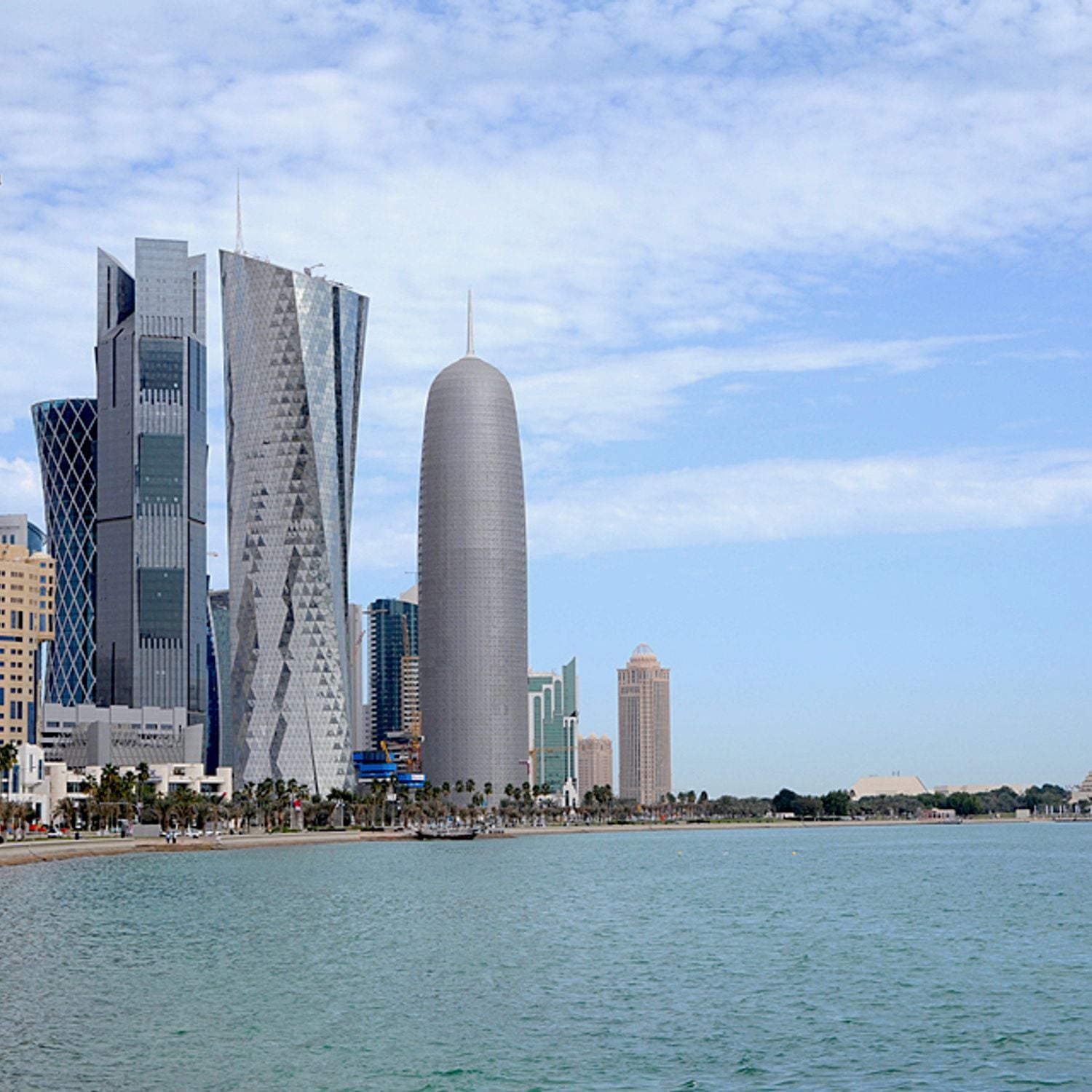 Doha Tower - High-rise office building in West Bay, Doha, Qatar