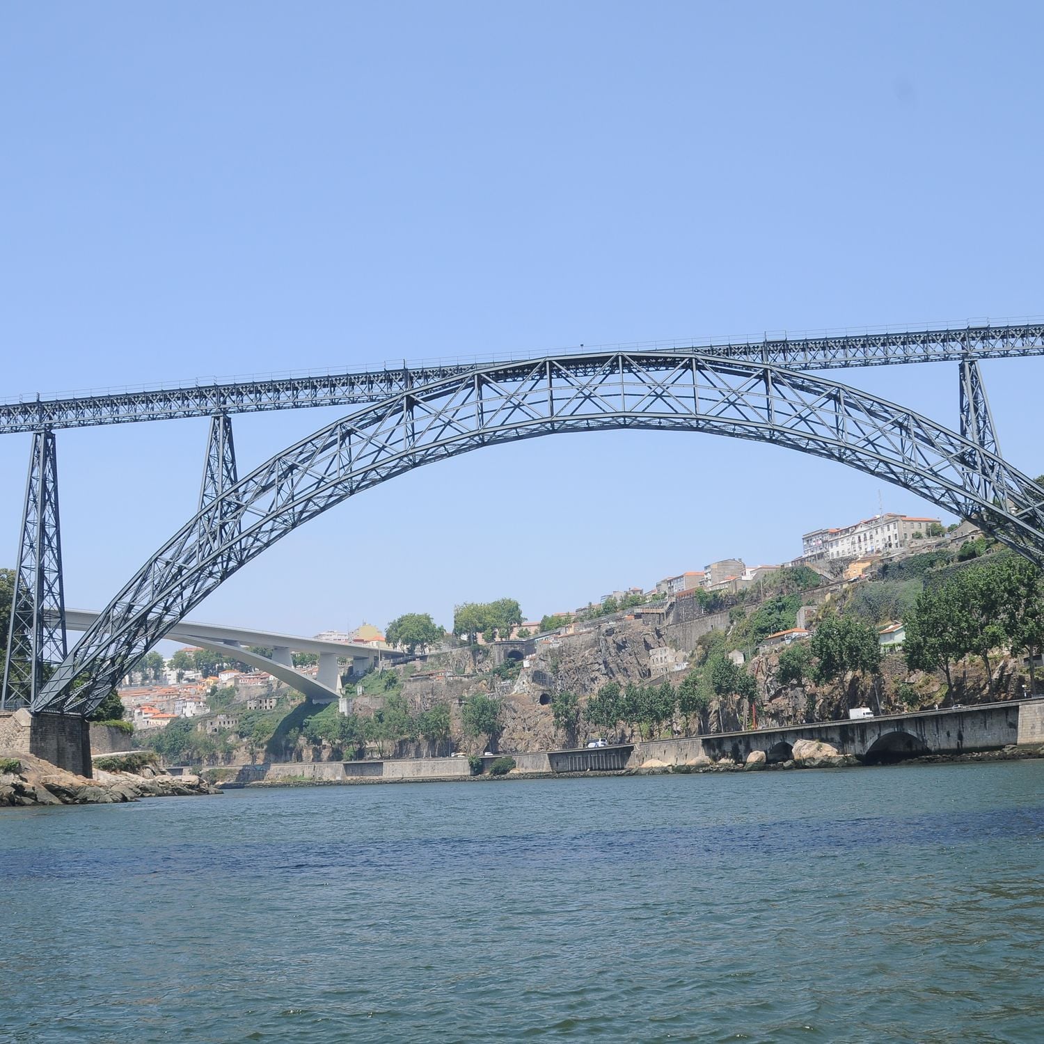 Pont Maria Pia - Pont ferroviaire historique à Porto, Portugal